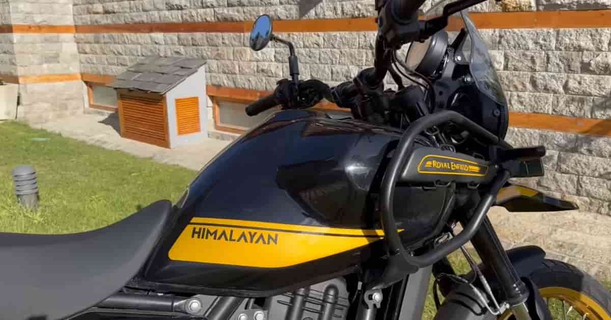रॉयल एनफील्ड हिमालयन इलेक्ट्रिक के नए वर्जन में तबाही मचा दी है बहुत ही ...