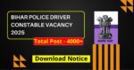 Bihar Police Driver Constable Vacancy 2025 - Apply Online for 4361 Posts